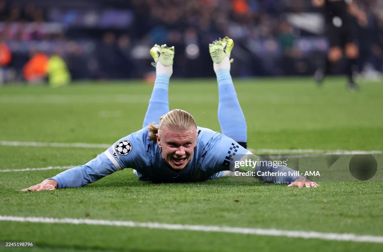 Man City 4-1 Dortmund: Foden scores first ever Champions League double as Haaland nets against ...