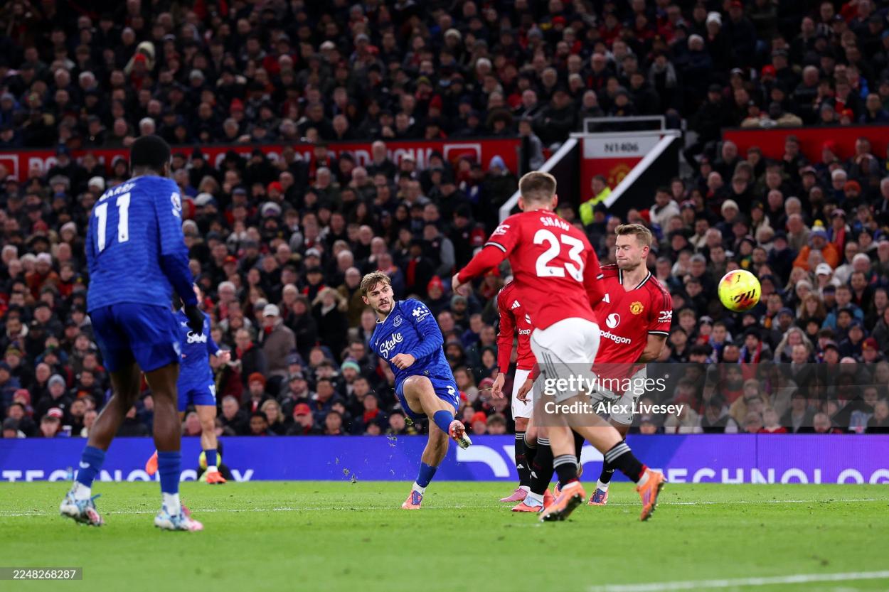 Man Utd 0-1 Everton: Dewsbury-Hall spares Gueye's blushes as Everton ...