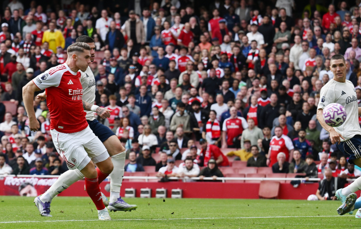 Zubimendi lidera la goleada del Arsenal ante el Nottingham Forest - VAVEL España