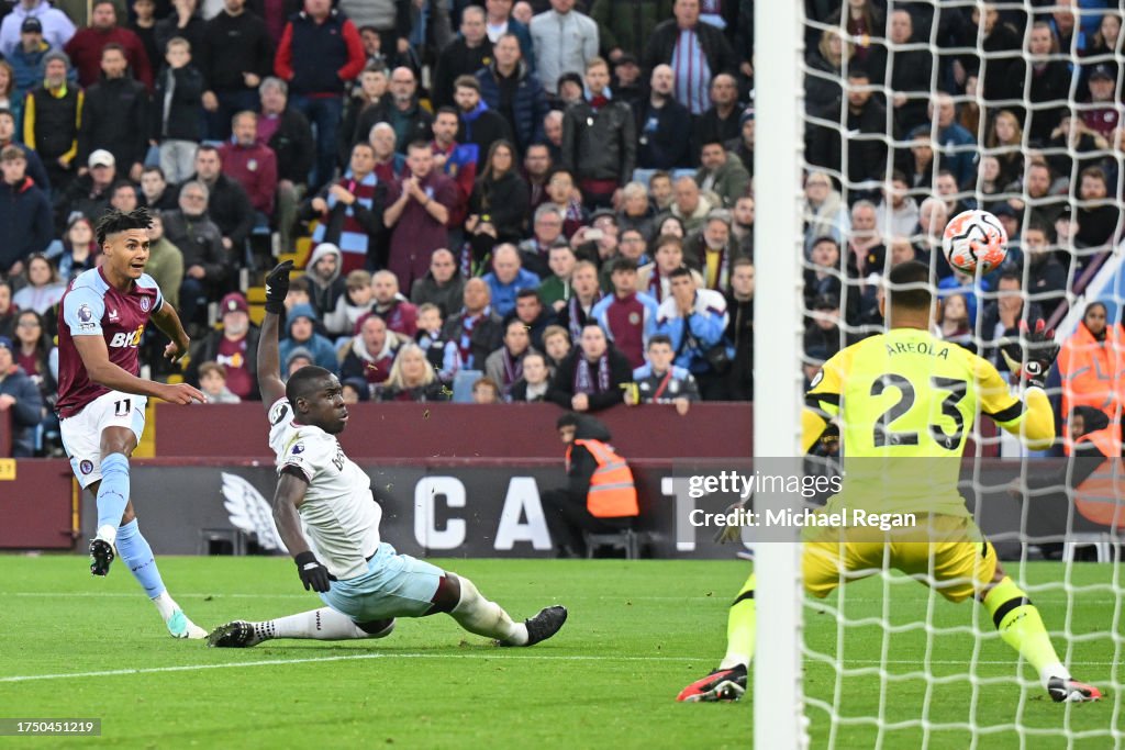 Aston Villa 4 1 West Ham Douglas At The Double Puts Villa In Top Four