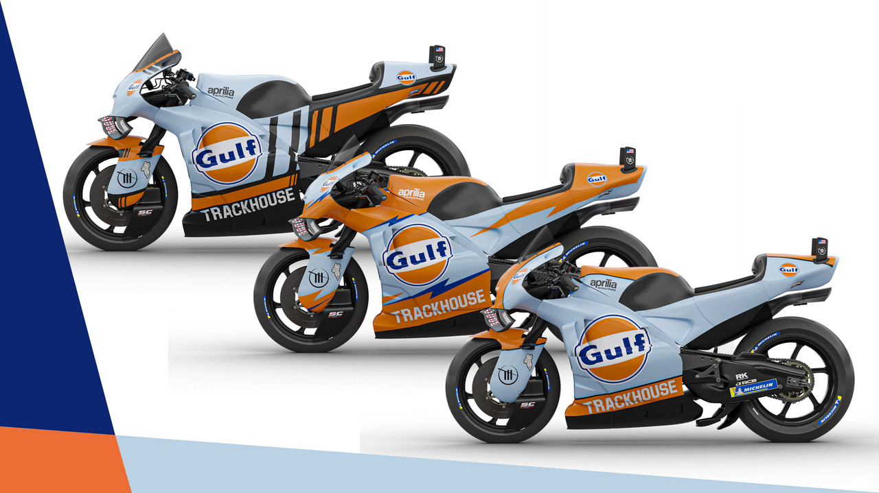 Trackhouse e Gulf lançam votação para nova pintura na MotoGp - VAVEL Brasil