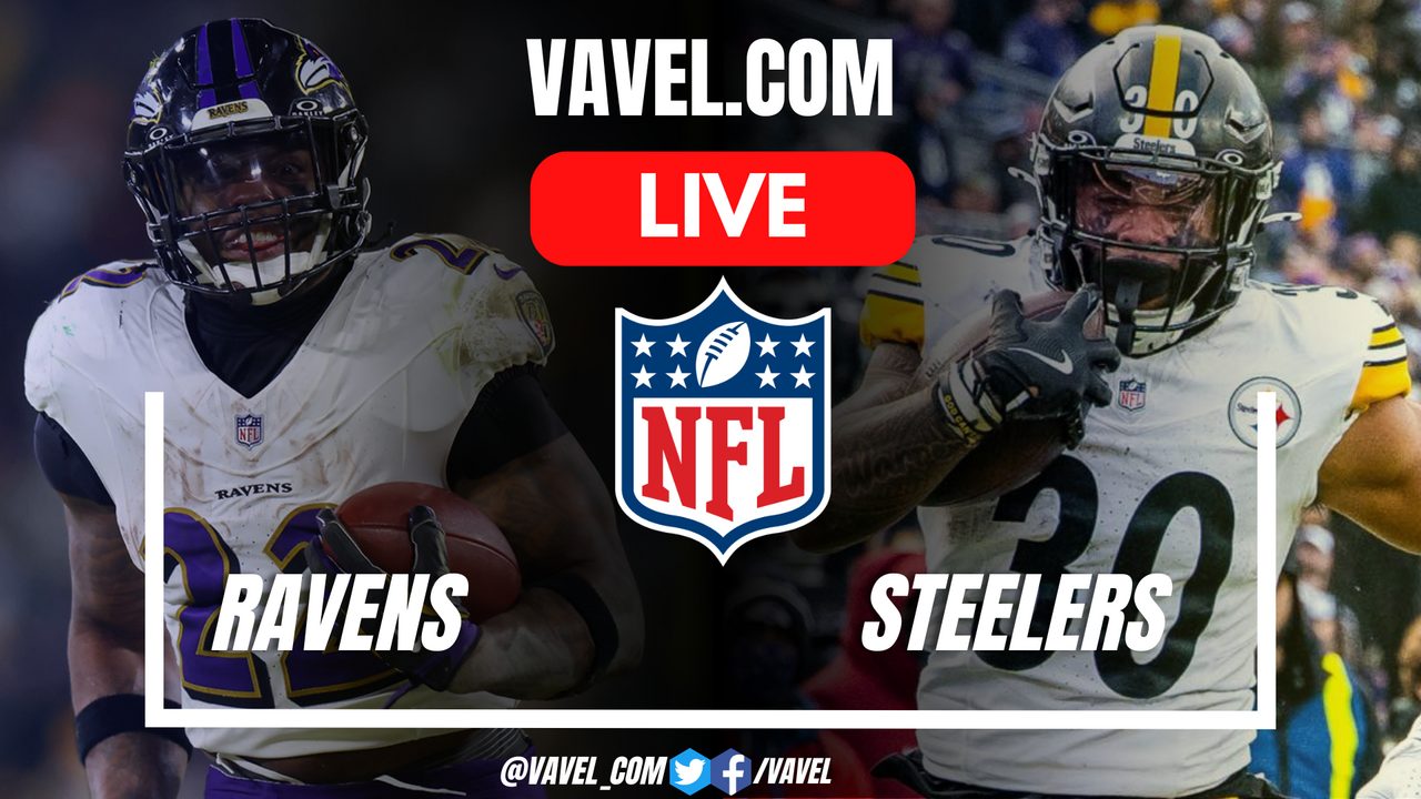 Baltimore Ravens vs Pittsburgh Steelers LIVE Score Updates in NFL Game ...