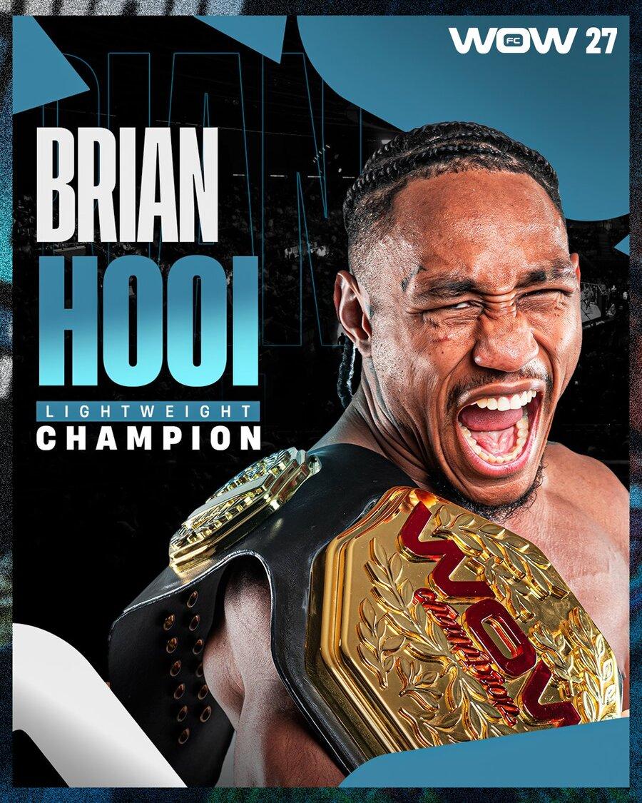 Brian Hooi silencia el Madrid Arena y retiene el cinturón en WOW 27 ...