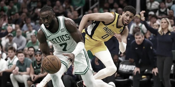 Jaylen Brown deslumbra en el TD Garden destrozando a Indiana - VAVEL España