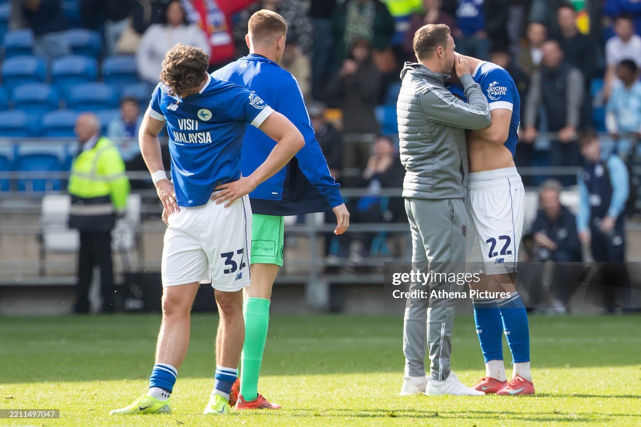 Cardiff City 0-0 West Brom: Cardiff City relegated from Championship ...