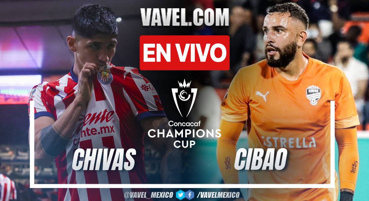 Goles y resumen del Chivas 3-0 Cibao en Concacaf Champions Cup | 12/02 ...