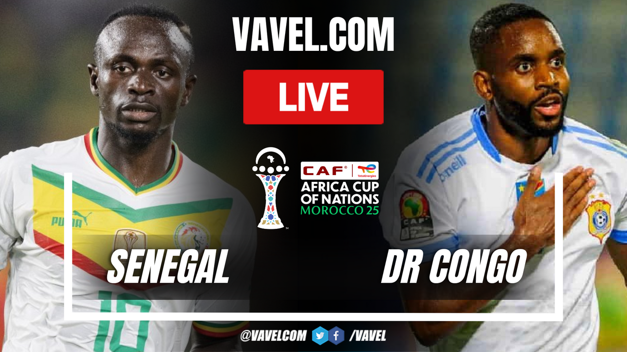 Highlights and Goals: Senegal 1-1 DR Congo in 2025 Africa Cup of ...