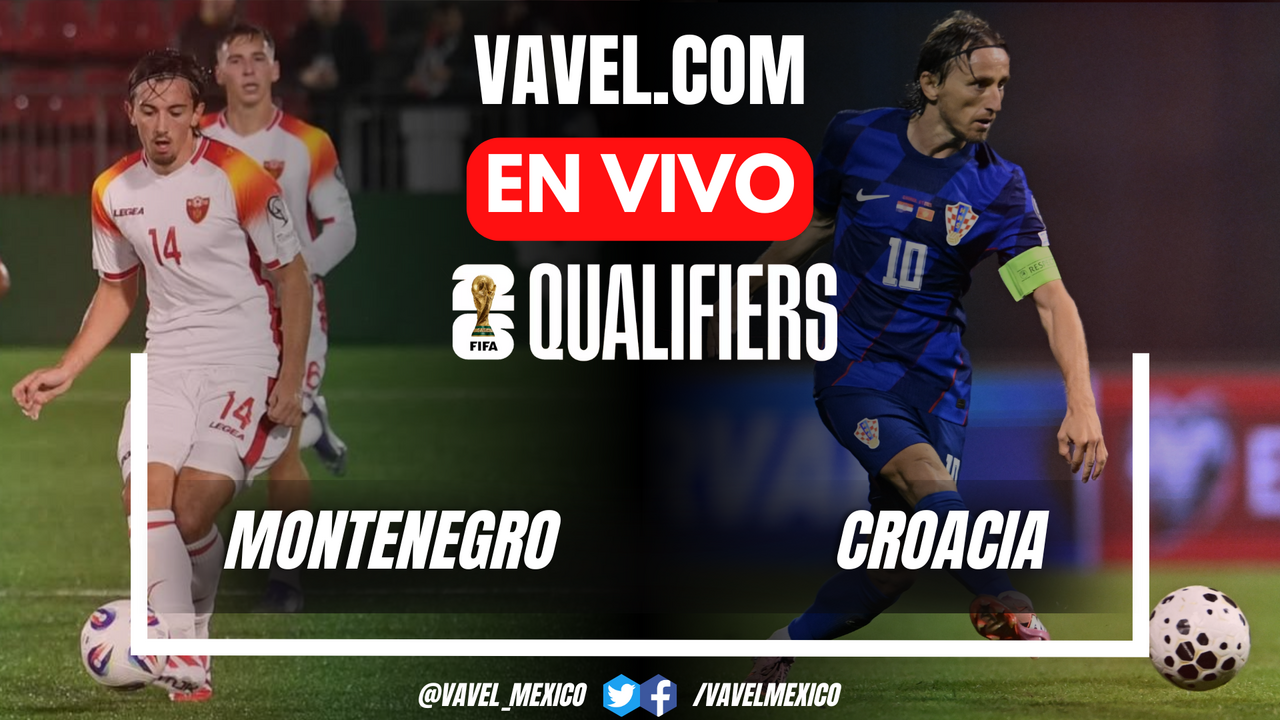 Resumen y goles del Montenegro 2-3 Croacia en Eliminatorias europeas al Mundial 2026 | 17/11 ...