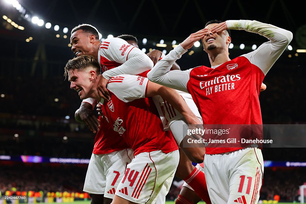 Arsenal 4-0 Atletico Madrid: Four second-half goals give Gunners ...
