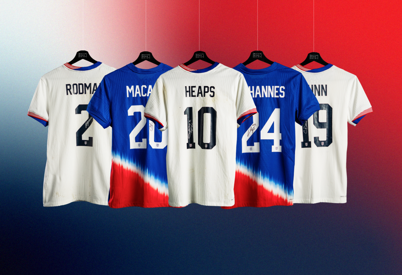 Match-worn USA shirts up for grabs with new partnership - VAVEL ...