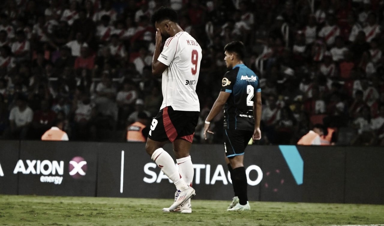 Miguel Borja en la mira: es blanco de críticas en River - VAVEL Colombia