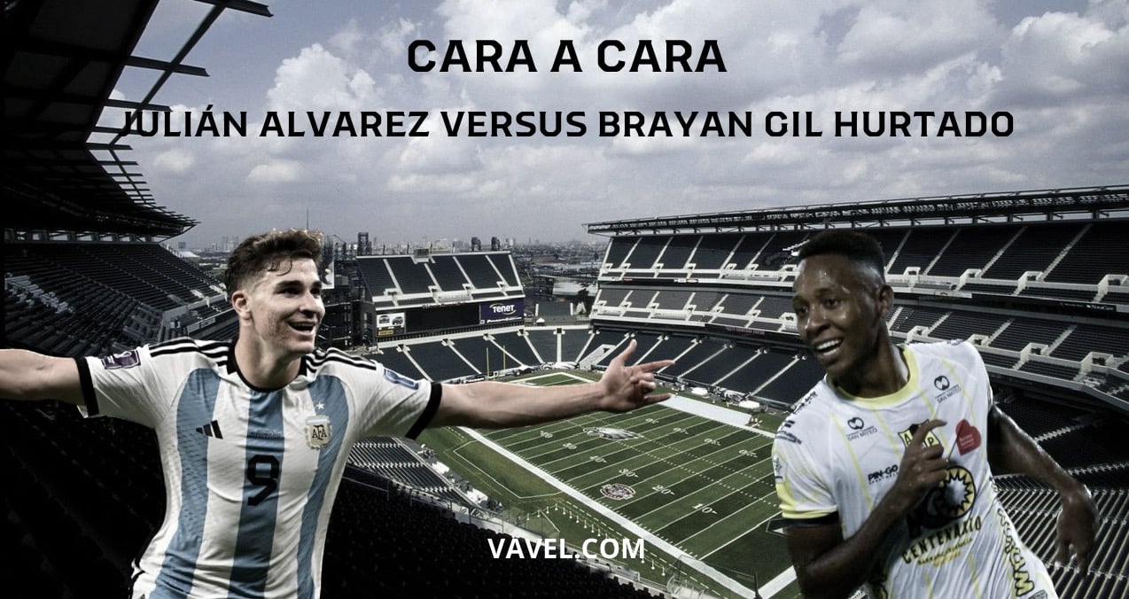 Duelo de centrodelanteros: Julián Álvarez vs Brayan Gil Hurtado - VAVEL Argentina