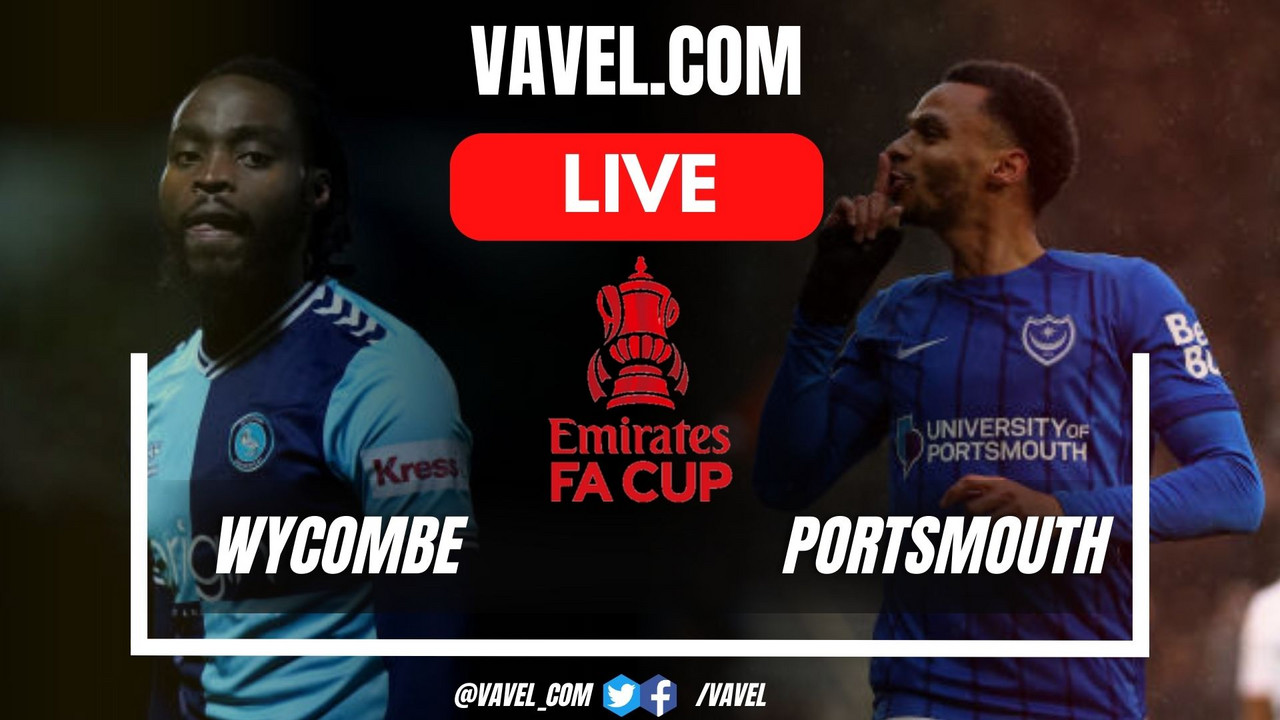 Highlights and goals: Wycombe 2-0 Portsmouth in FA Cup | 01/10/2025 ...