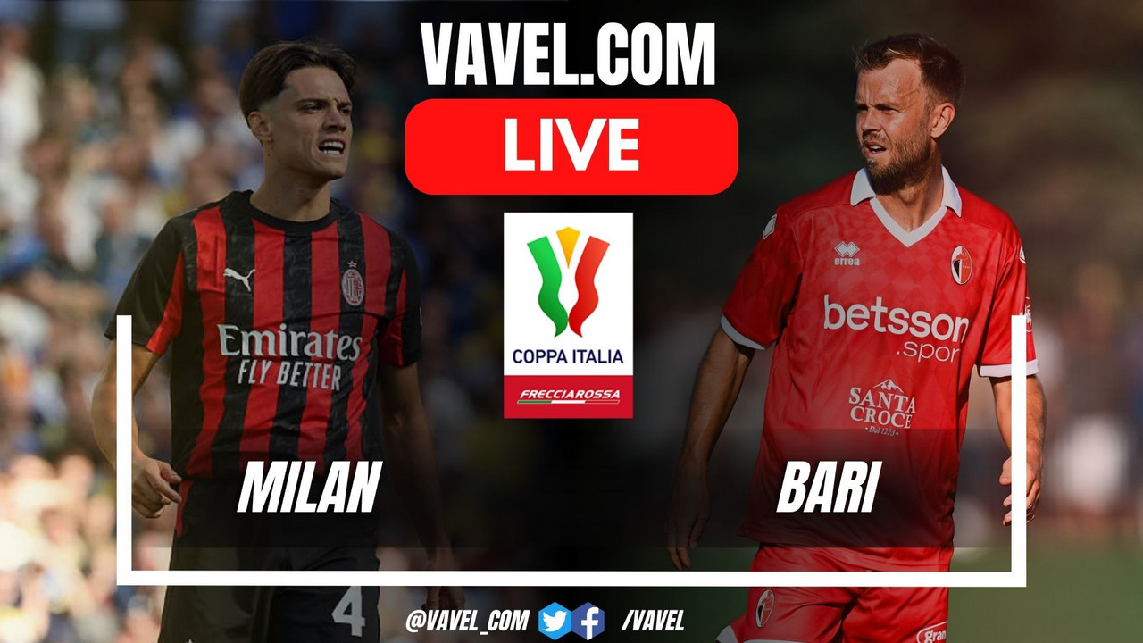 Highlights and goals: AC Milan 2-0 Bari in Coppa Italia | 08/17/2025 ...