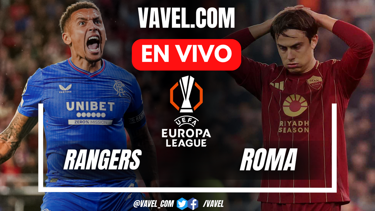 Goles y Resumen de Rangers 0-2 Roma en UEFA Europa League | 06/11/2025 ...