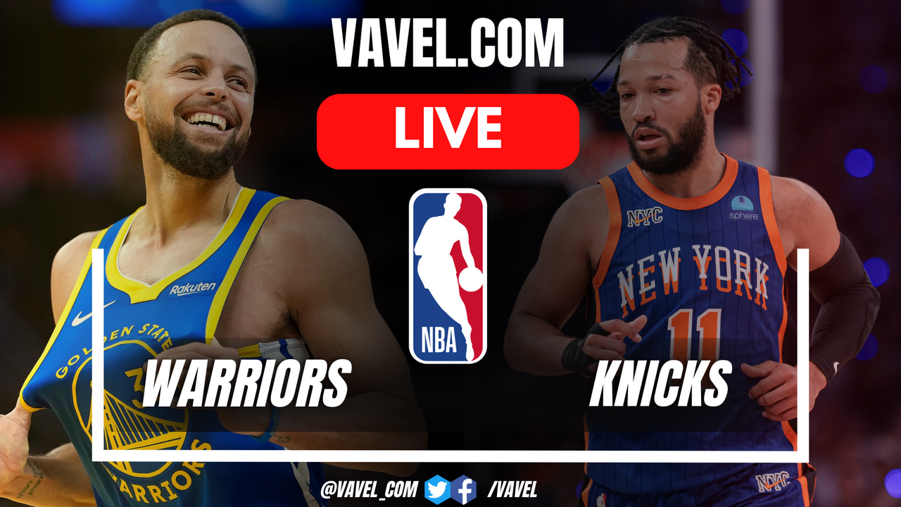 Golden State Warriors vs New York Knicks LIVE Score Updates in NBA Game ...