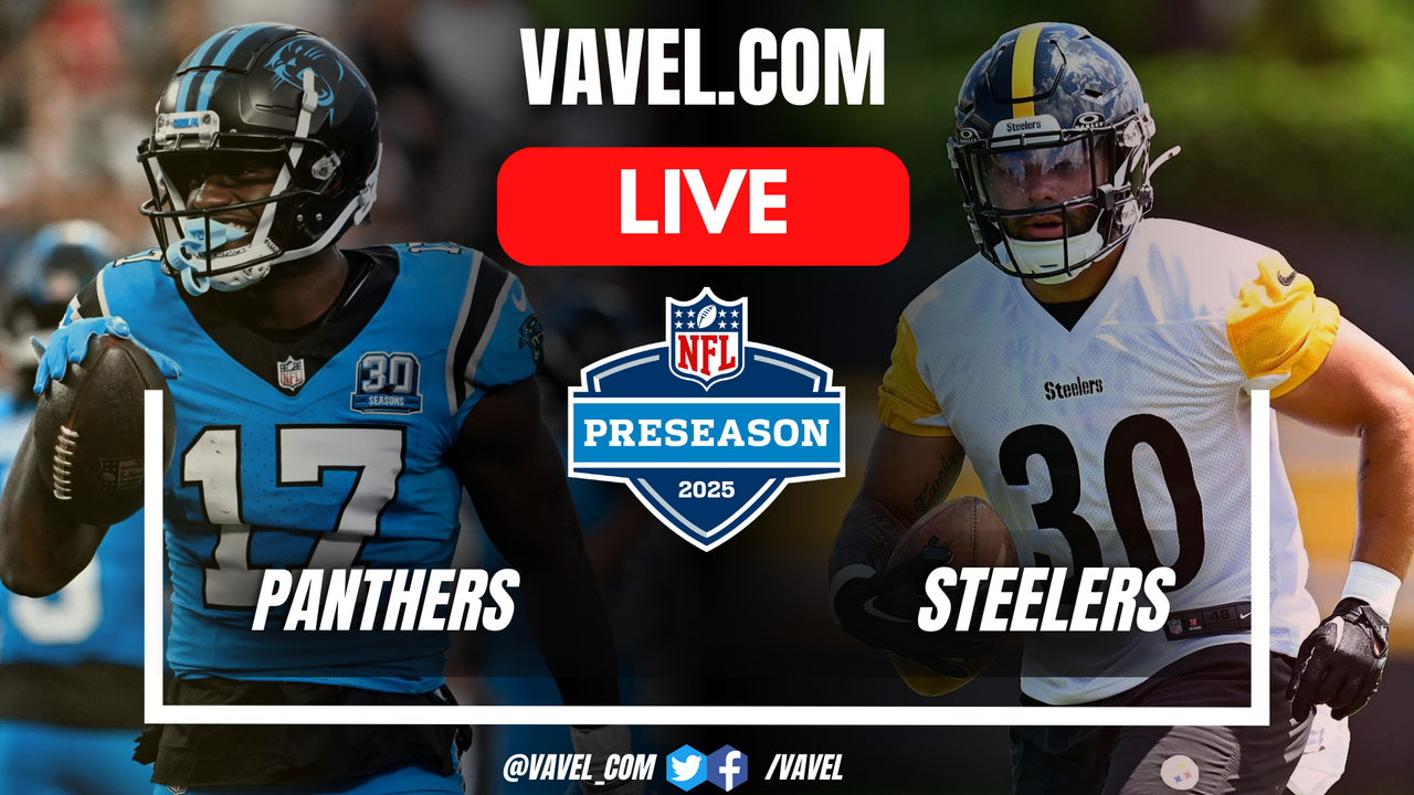 Summary: Carolina Panthers 10-19 Pittsburgh Steelers in NFL Preseason ...