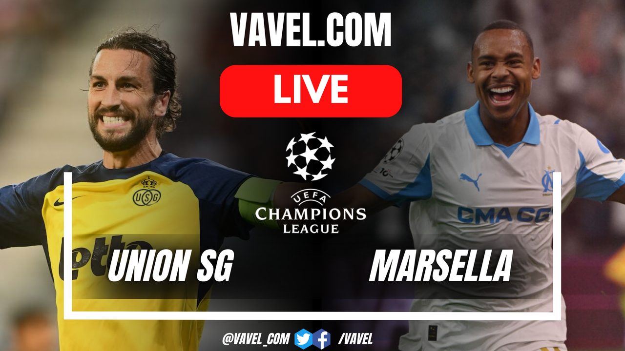 Summary: Union SG 2-3 Marseille in UEFA Champions League | 12/09/2025 ...