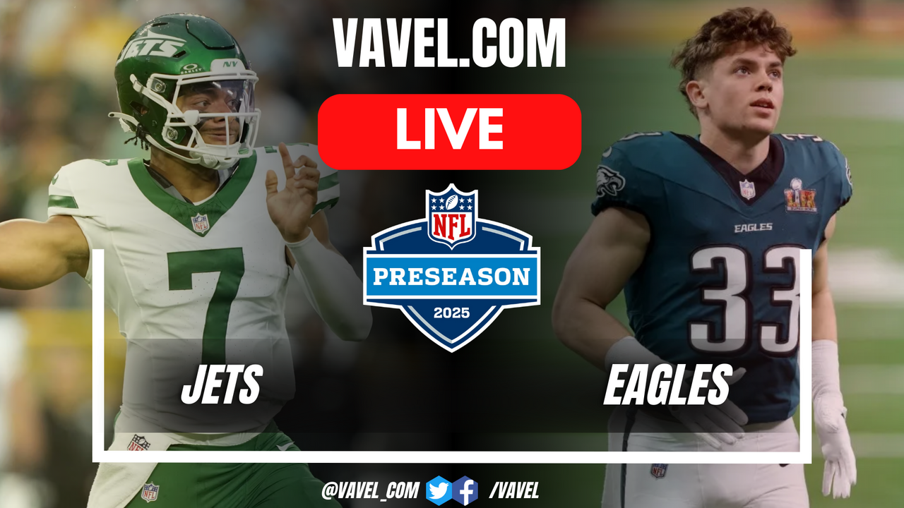 Summary: New York Jets 17-19 Philadelphia Eagles in NFL Preseason | 08 ...
