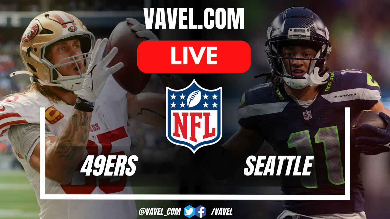 San Francisco 49ers vs Seattle Seahawks LIVE Score Updates in NFL Game ...