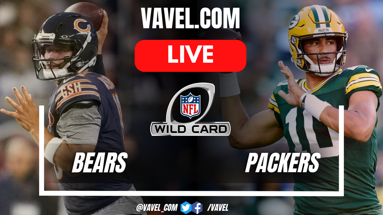 Chicago Bears vs Green Bay Packers LIVE Score Updates in NFL Playoffs ...