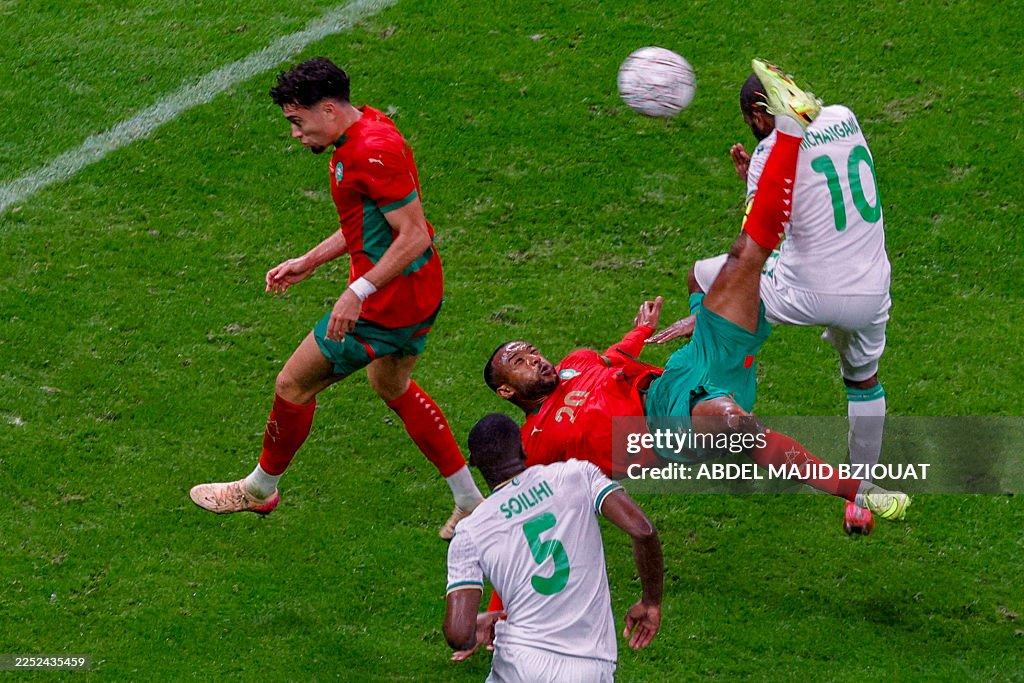 Africa Cup of Nations Group A: Morocco win 2-0 against brave Comoros on ...