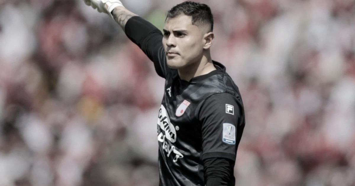 Juan Daniel Espitia regresó al arco de Santa Fe - VAVEL Colombia