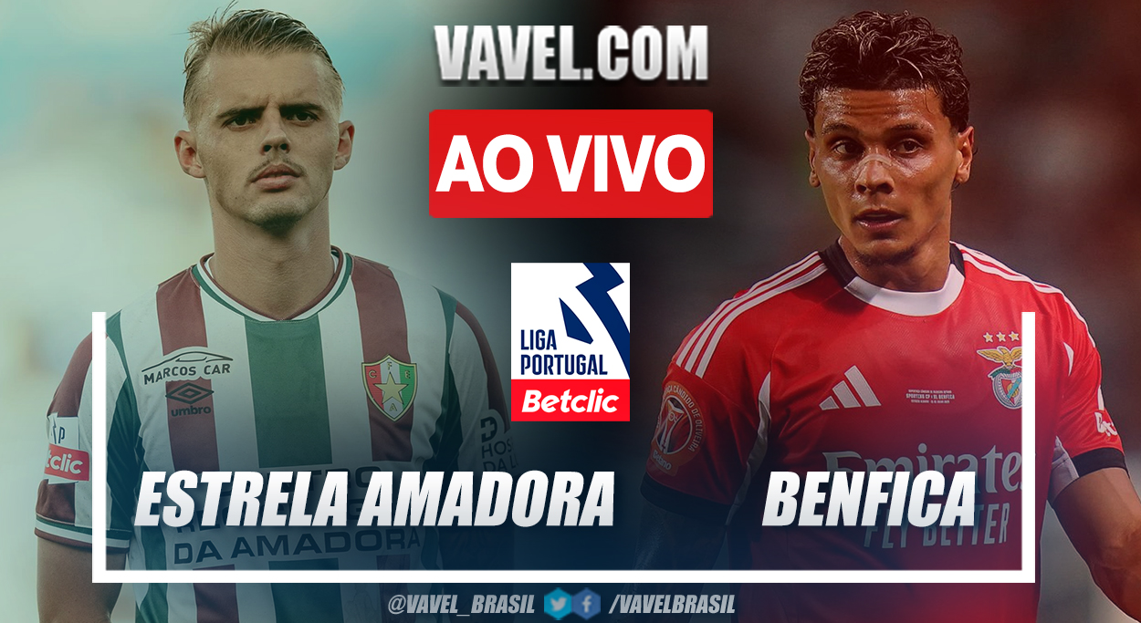 Gols e melhores momentos de Estrela Amadora 0x1 Benfica em Primeira Liga 2025-26 | 16/08/2025 ...