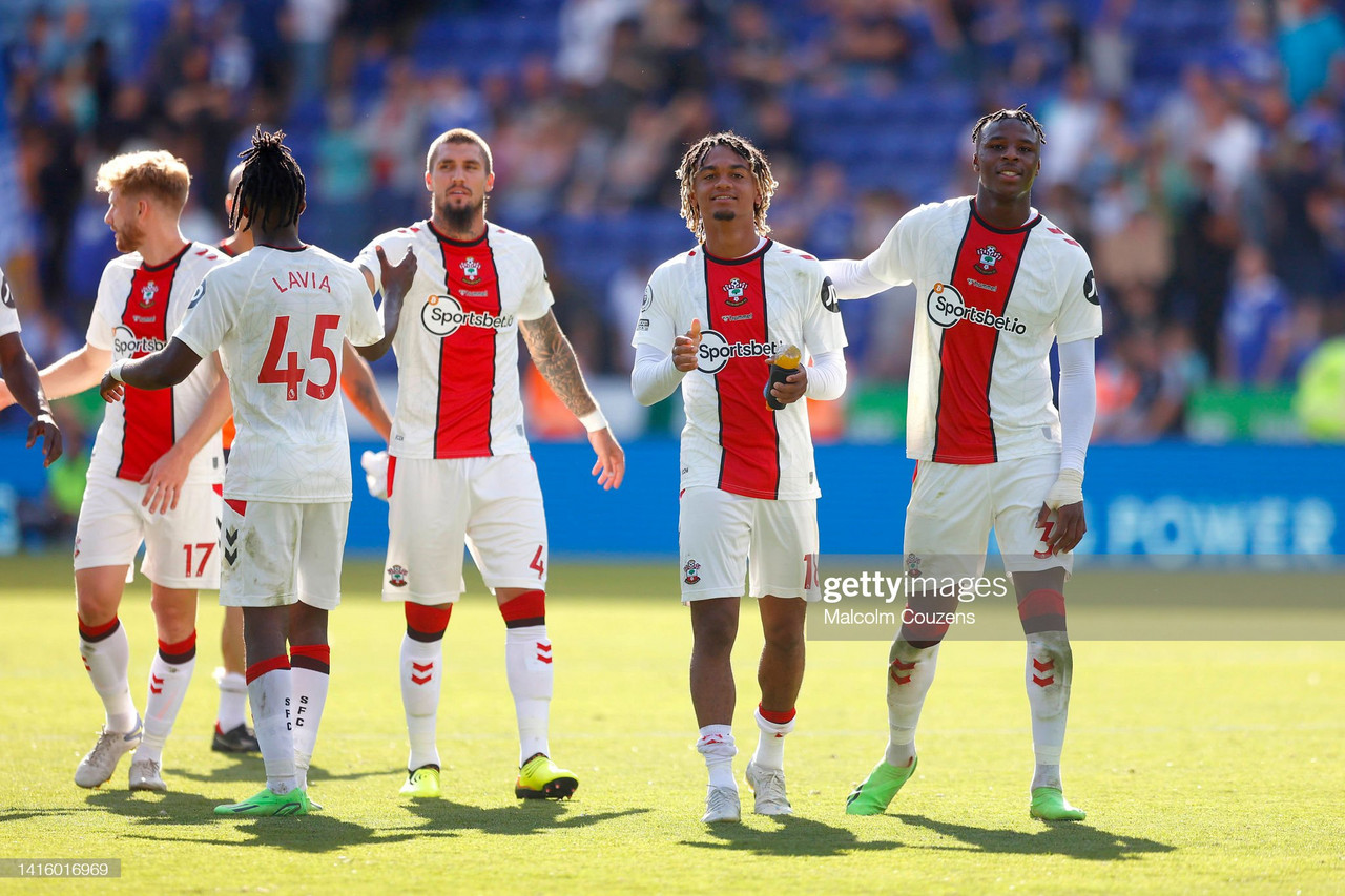 Leicester City 1-2 Southampton: Adams double keeps Foxes winless ...