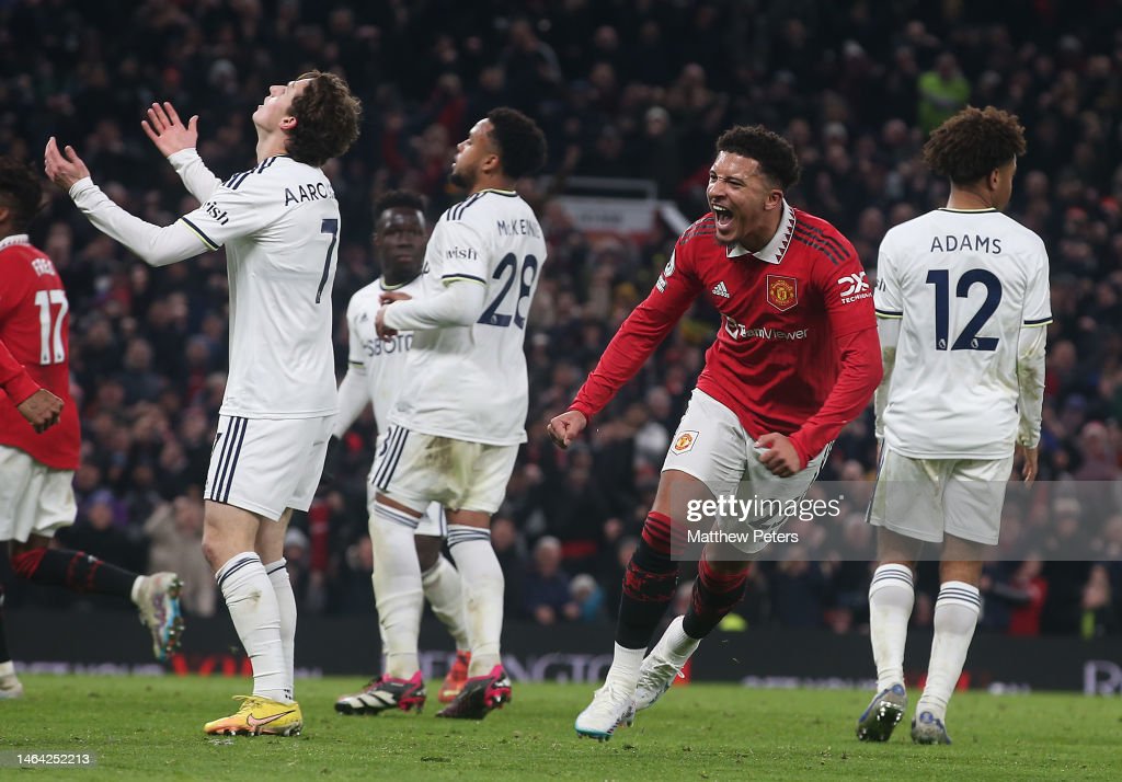 Man Utd 2-2 Leeds: Sancho rescues point in epic Roses match - VAVEL ...
