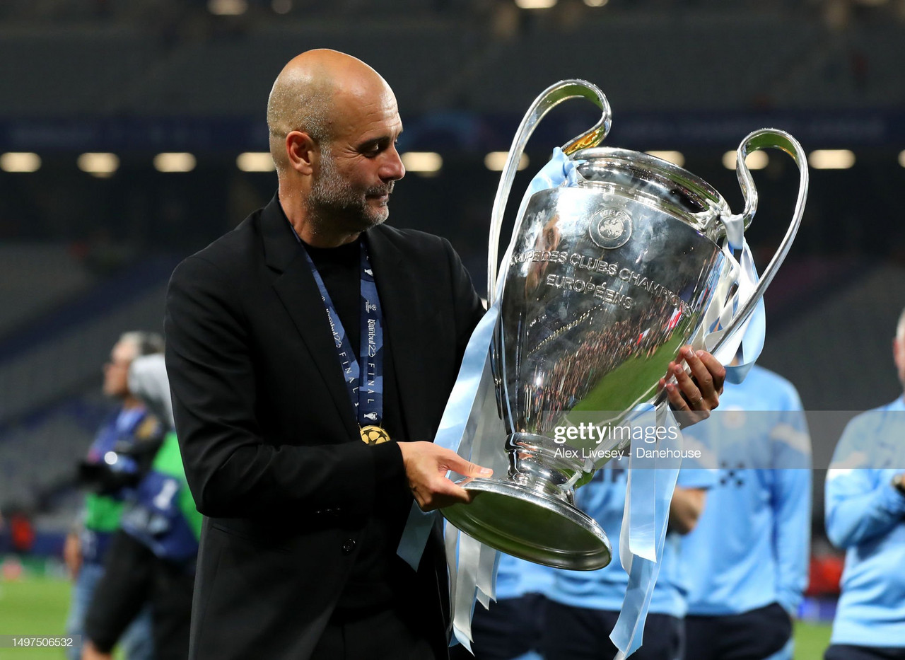 "This trophy is so difficult to win" - Pep Guardiola cuts emotional ...