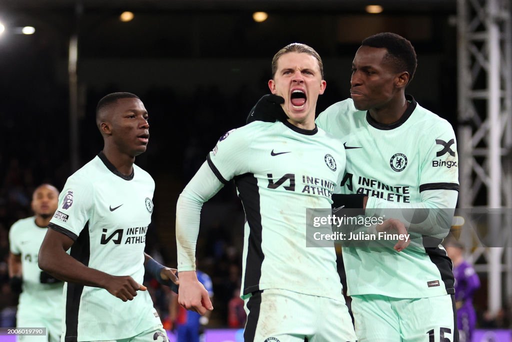 Crystal Palace 1-3 Chelsea: Gallagher double keeps Blues in hunt for ...