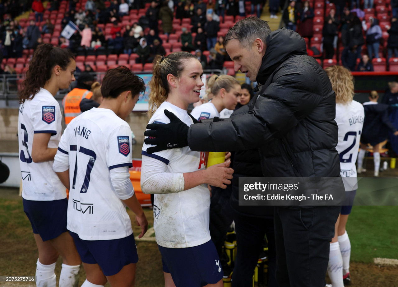 Tottenham were prepared to sign Grace Clinton but were denied by Man ...