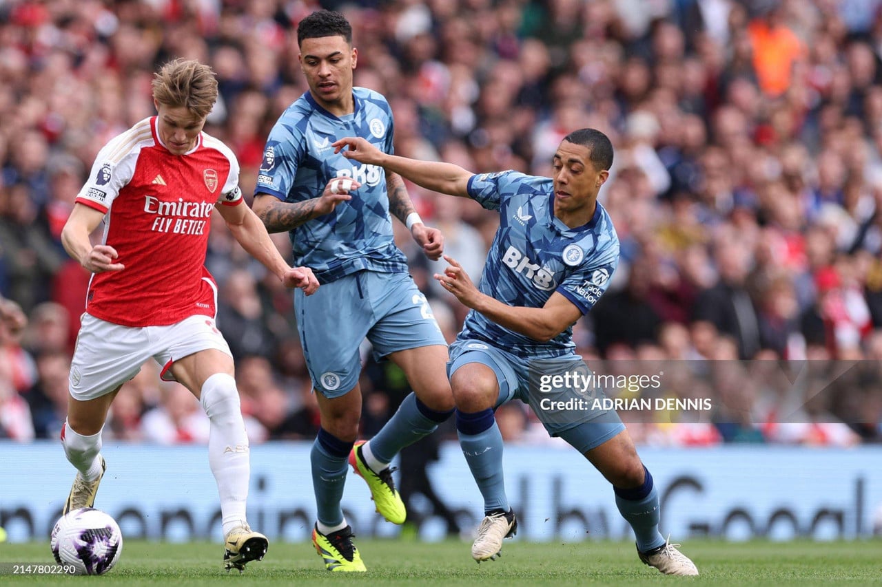 Martin Odegaard praises ‘well-coached and organised’ Aston Villa ...