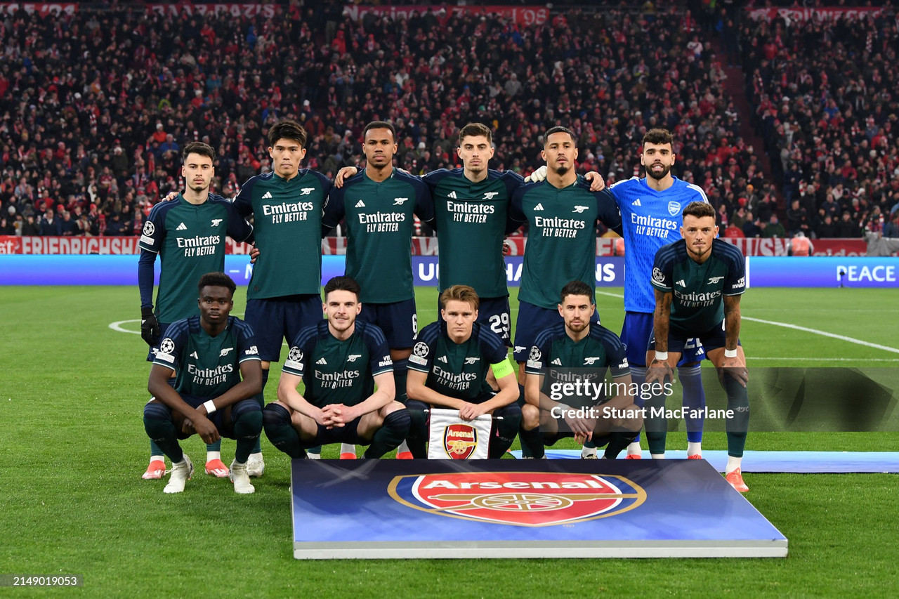 Arsenal announce their squad for the 2024/25 Champions League - VAVEL ...