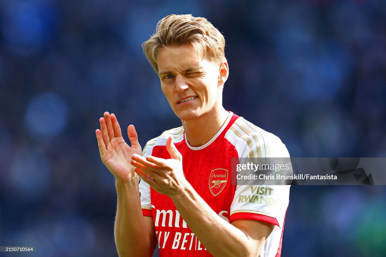 Arsenal skipper Martin Odegaard keen to keep focus on Gunners ahead of ...