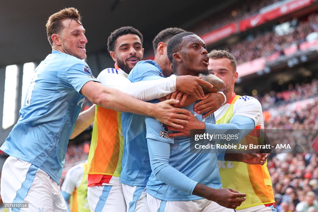 Liverpool 0-1 Nottingham Forest: Callum Hudson-Odoi's strike stuns ...