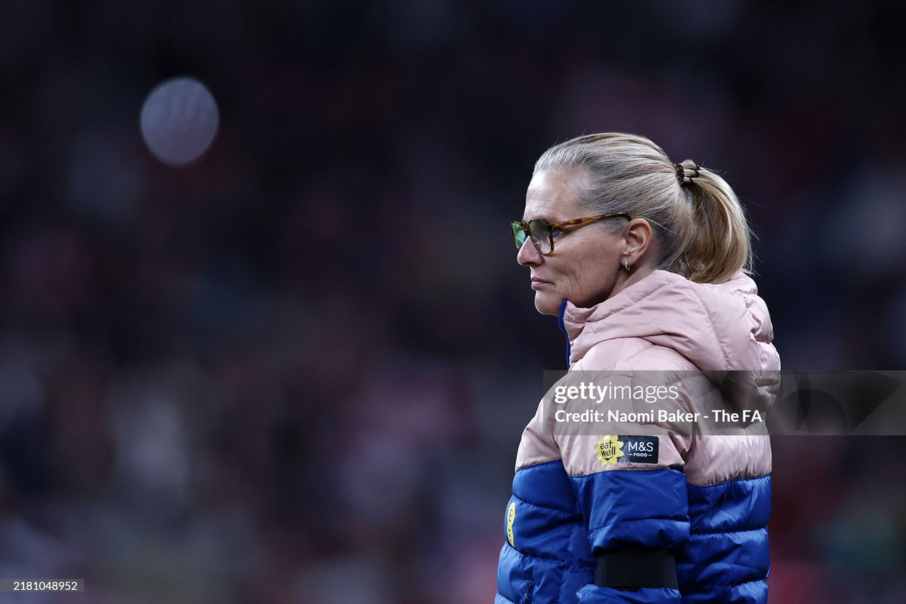 England manager Sarina Wiegman defends team selection despite defensive ...