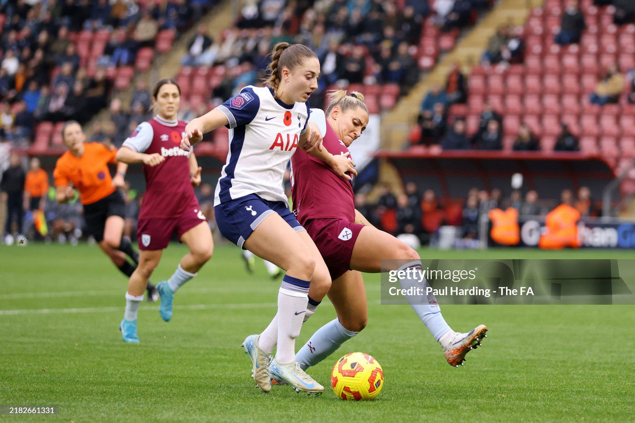 Ella Morris compares Tottenham's atmosphere to a family after first WSL ...