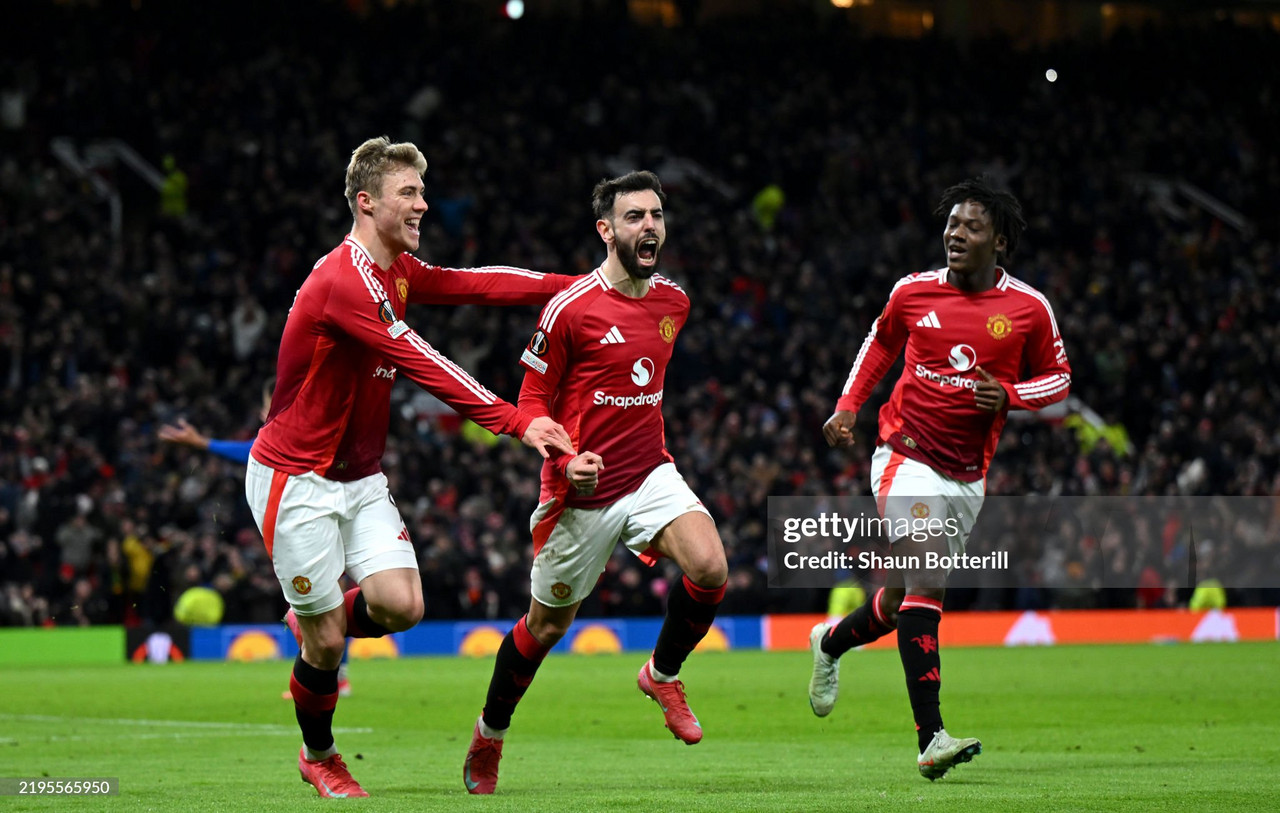 Man United 2-1 Rangers: Captain Fernandes saves Red Devils from late ...