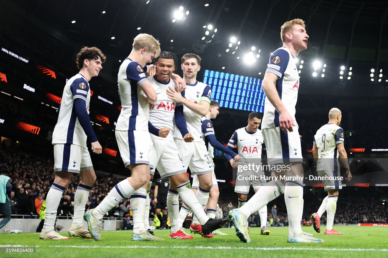 Tottenham 3-0 Elfsborg: Three Spurs academy stars score to send ...