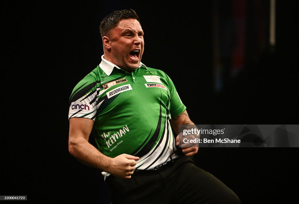Premier League Darts Night 3: Gerwyn Price claims first nightly victory ...