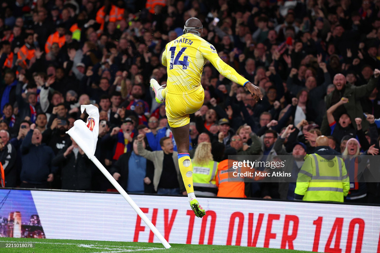 Arsenal 2-2 Crystal Palace: Super-Sub Mateta secures a point for the ...