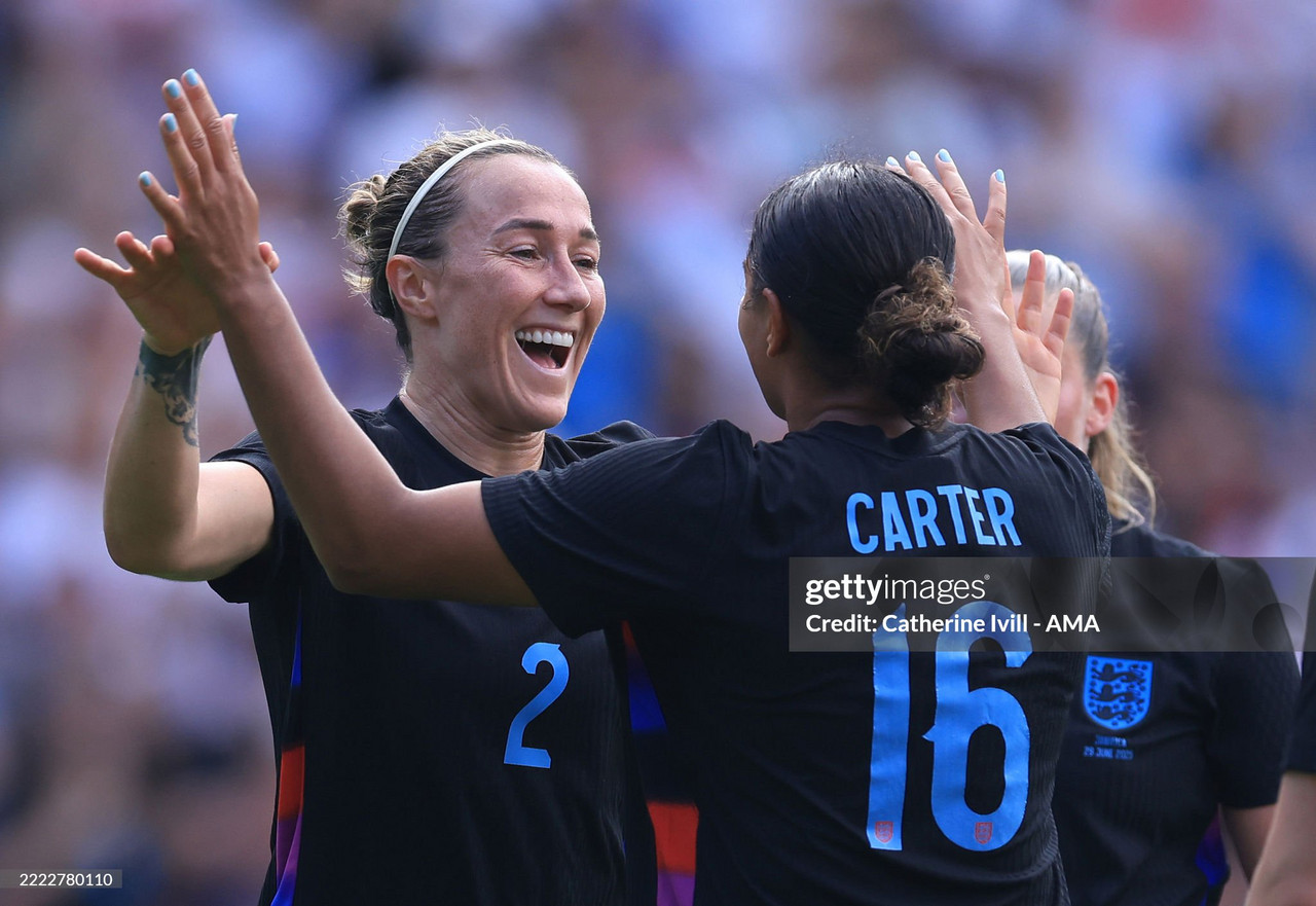 Lucy Bronze backs Lionesses to offer ‘full support’ to Jess Carter against racial abuse - VAVEL ...