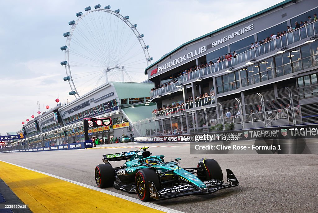Singapore Grand Prix 2025: Alonso tops FP1 as Albon hit by brake fire - VAVEL International