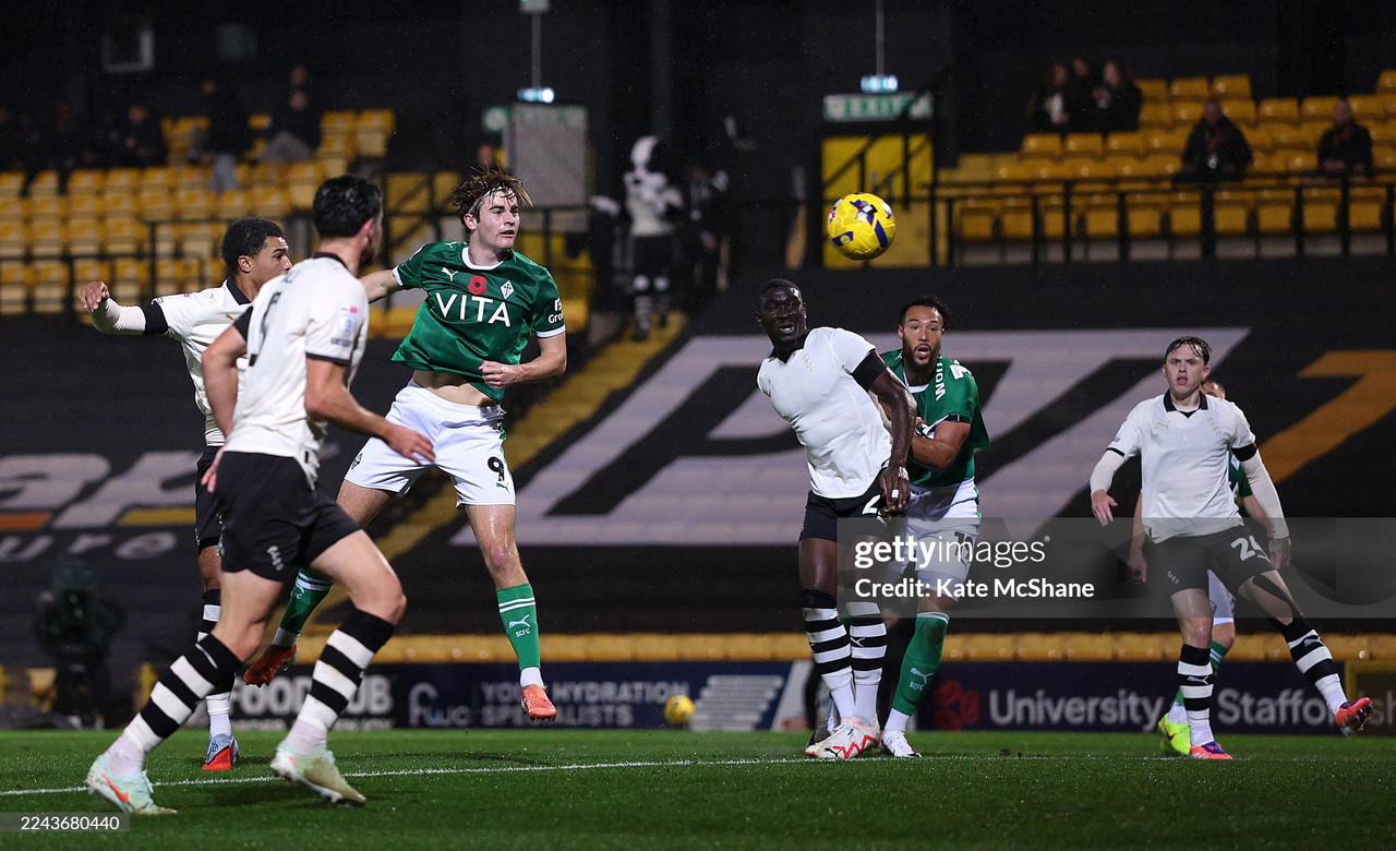 Port Vale 0-3 Stockport: Stoke City loanee Lowe helps Stockport reach ...