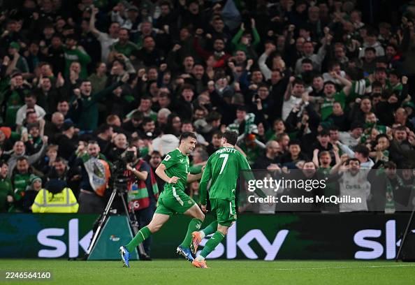 Republic of Ireland 2-0 Portugal: Parrott Double Stuns Ten-Man Portugal ...