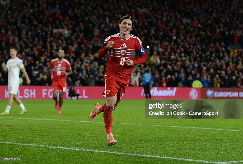 Wales 7-1 North Macedonia: Heavenly Wilson hat-trick helps Dragons roar into the playoffs ...