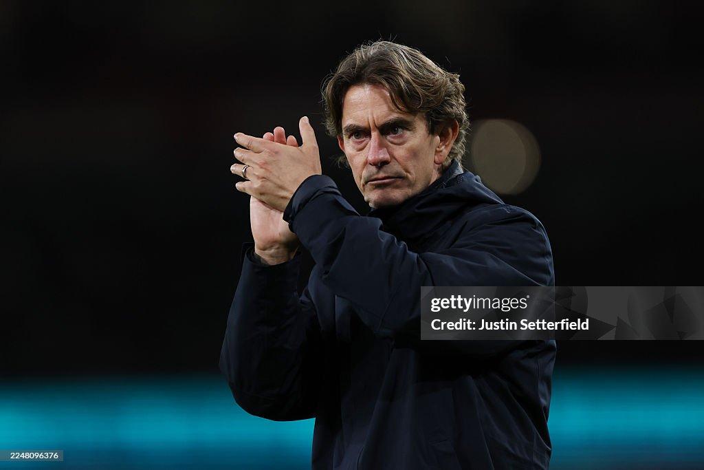 Thomas Frank reacts after 'painful' defeat against Arsenal - VAVEL ...