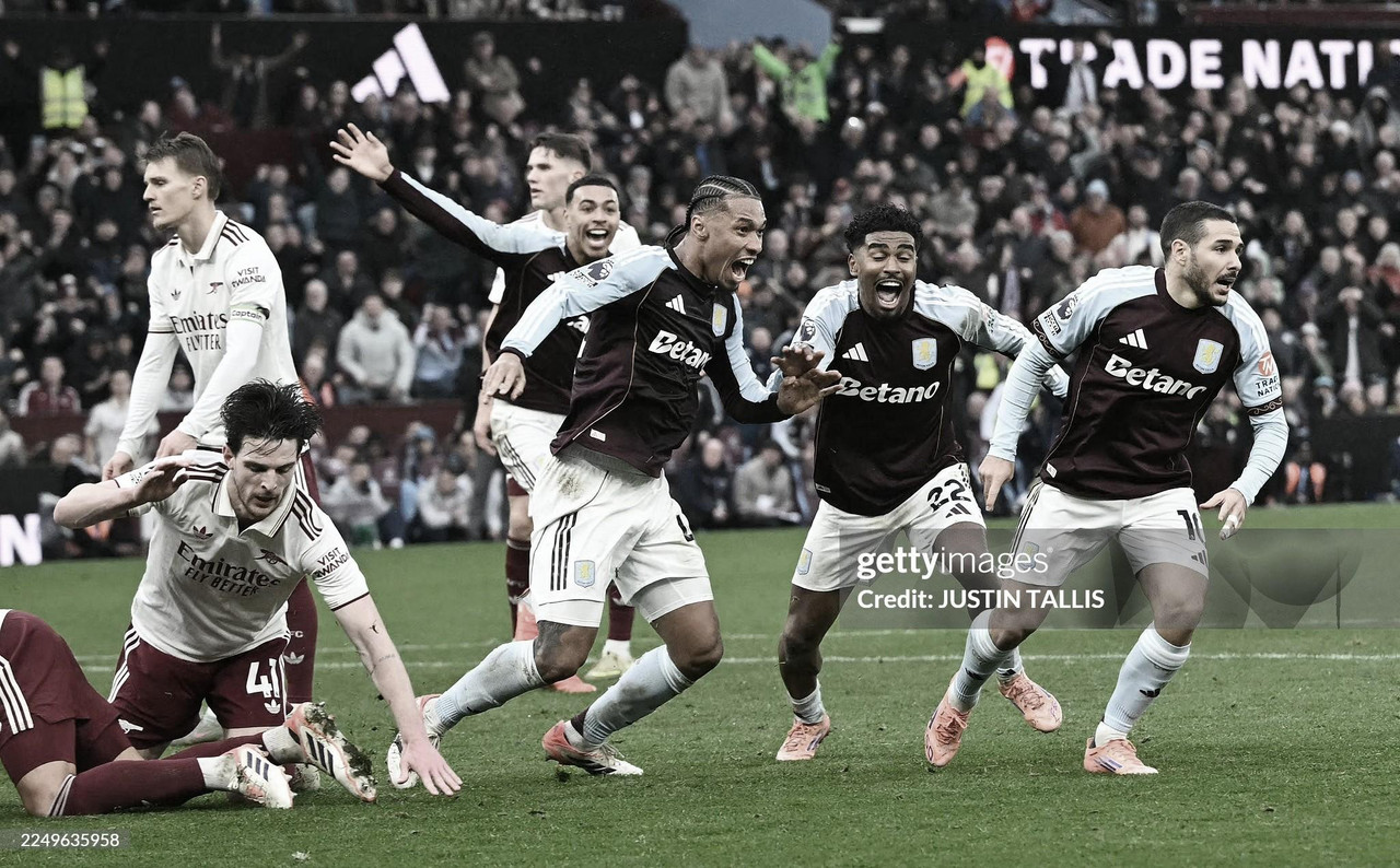 El Aston Villa tumba al Arsenal en el descuento - VAVEL España